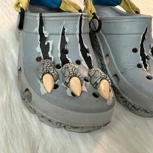 Jurassic World | Shoes | Dinosaur Blue Crocs Boys Size 2 | Poshmark